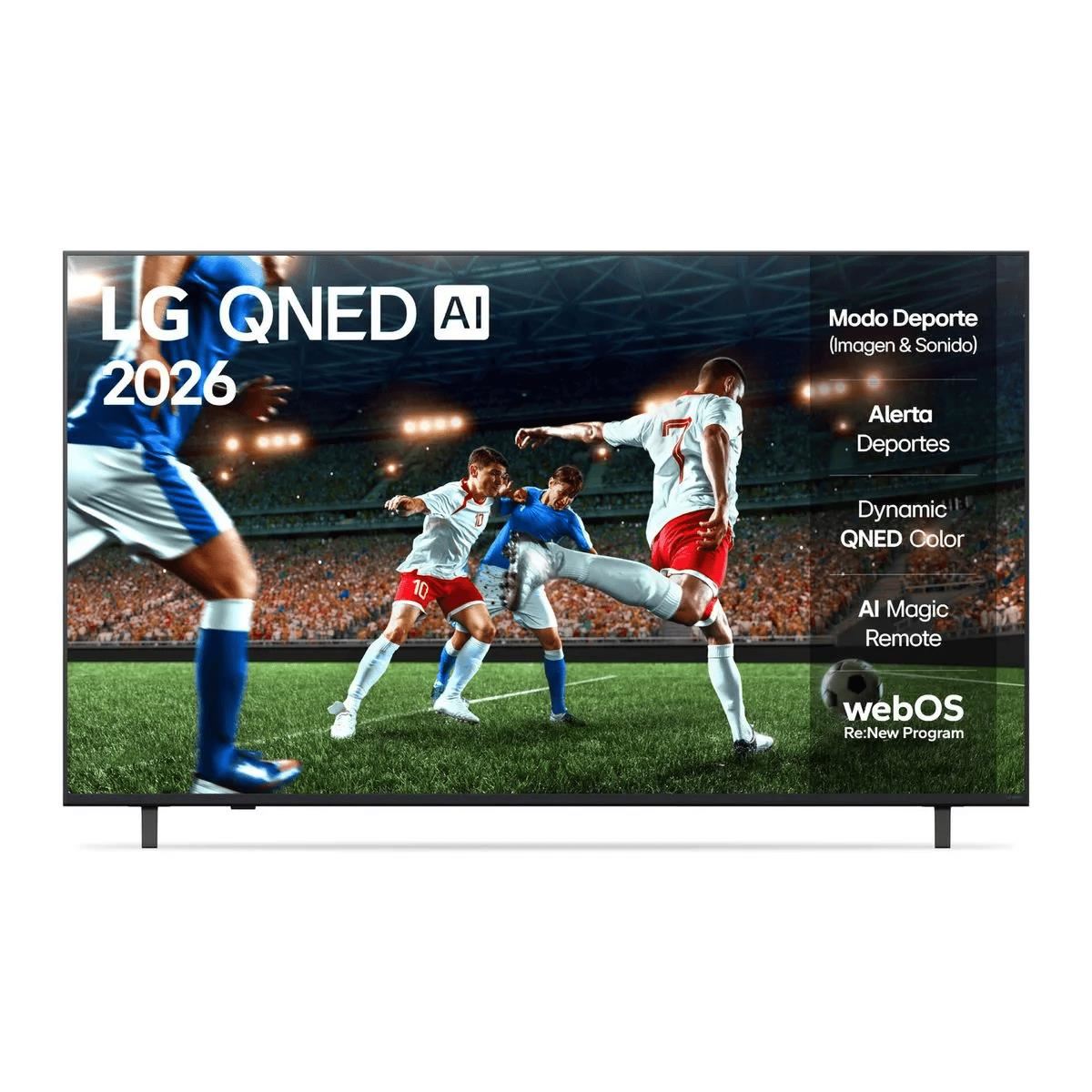 TIENDAS EFE - TV LG 55" QNED 4K Thinq AI 55QNED73ASA (2026) | Juntoz
