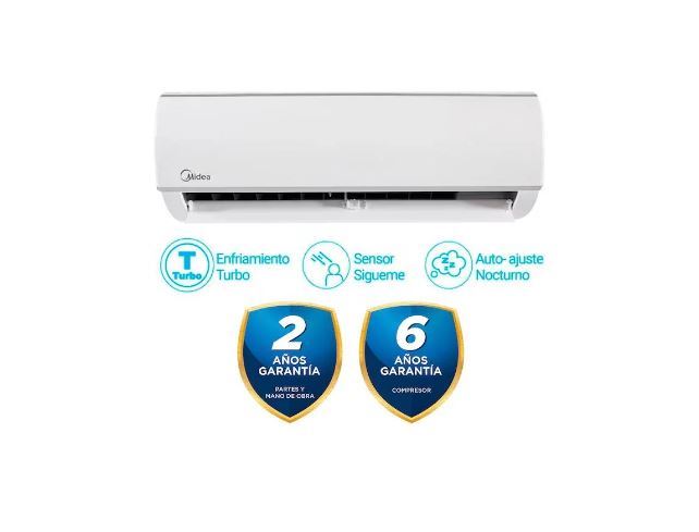 FIRECOLD PERU - Aire Acondicionado Midea Split De 24,000 BTU Convencional Frío Solo | Juntoz