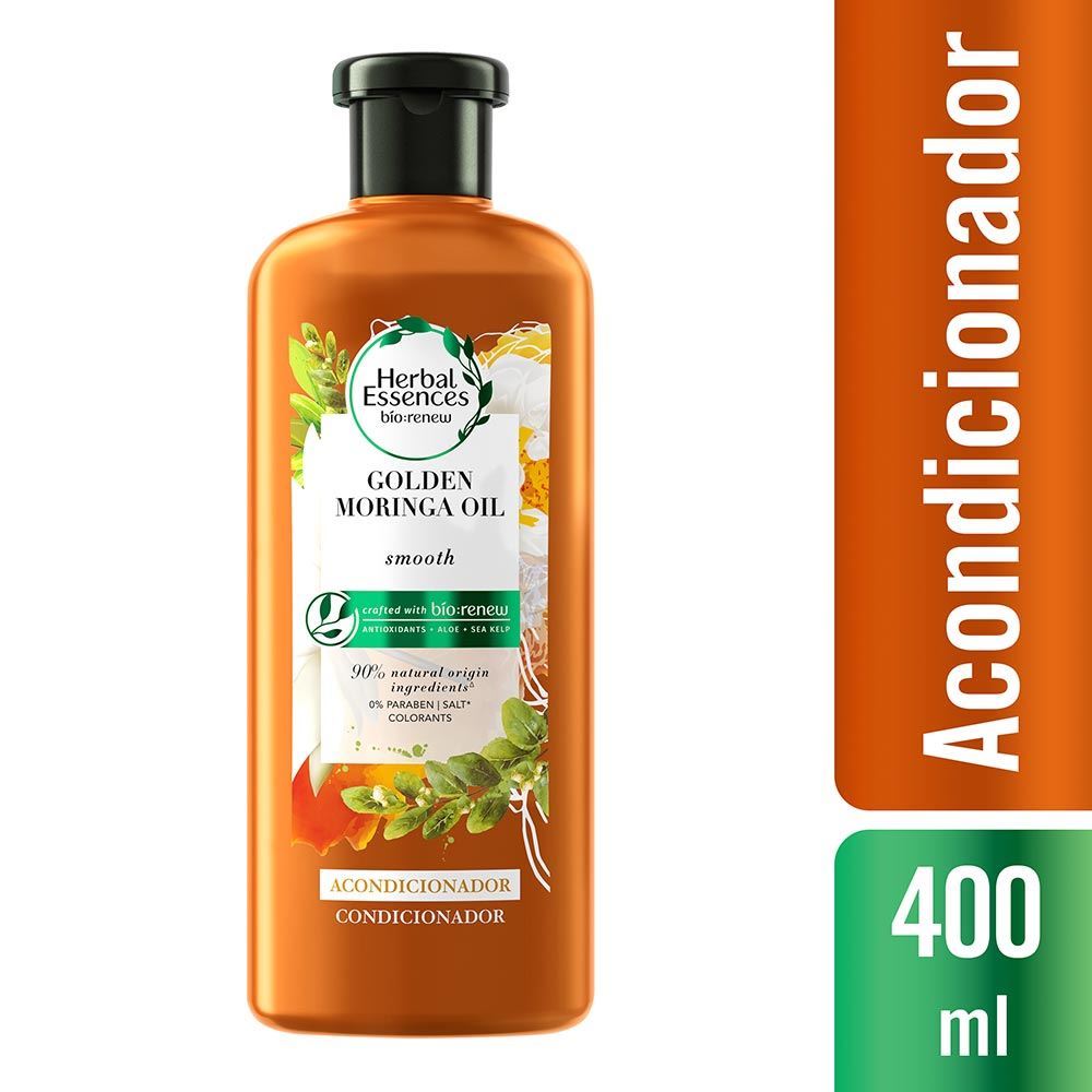PHARMAN - Acondicionador Herbal Essences Aceite De Moringa Dorada 400 ...